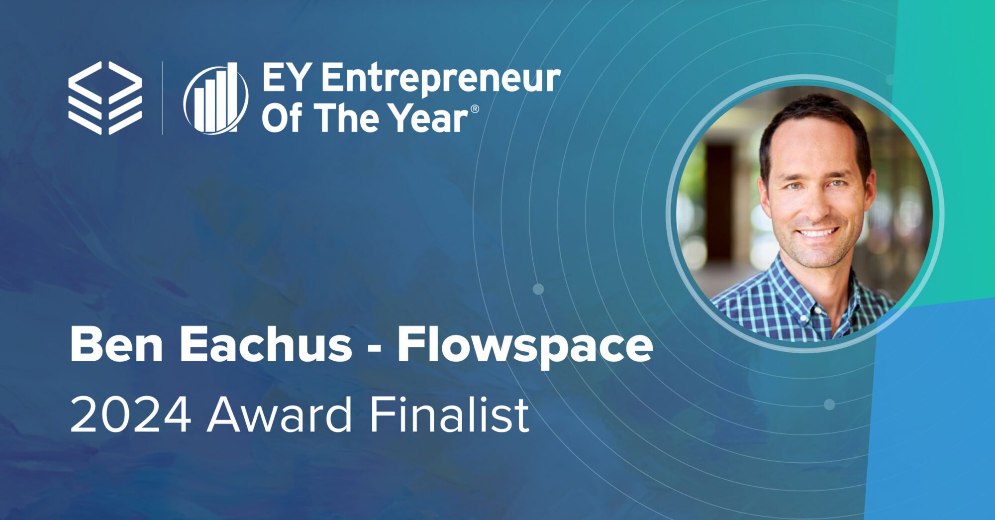 Ben Eachus has been honored as Entrepreneur of the Year